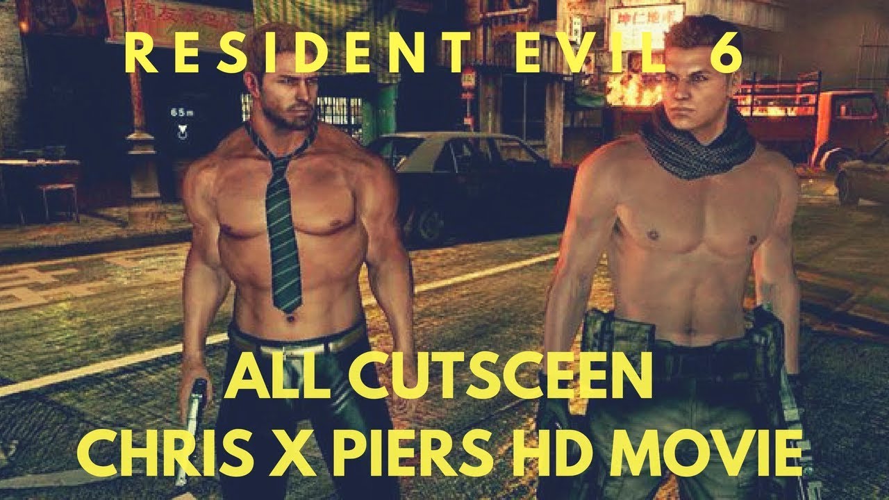 Resident evil 6 Cutscene Chris x Piers HD Movie - YouTube
