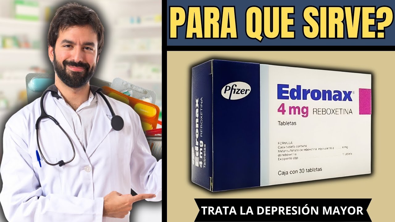 REBOXETINA💊¿Para que sirve? EFICACIA, USOS, EFECTOS SECUNDARIOS y más ...