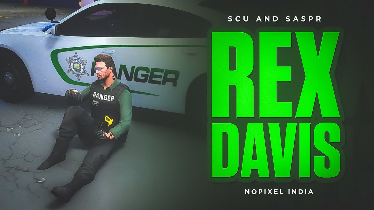 Sgt. Rex Davis || SASPR || Cop RP || #NoPixelIndia - YouTube