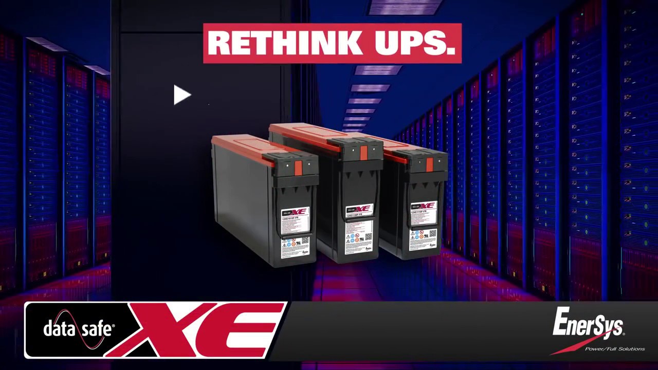Baterías DataSafe XE . Ultima tecnología para Datacenters y UPS - YouTube