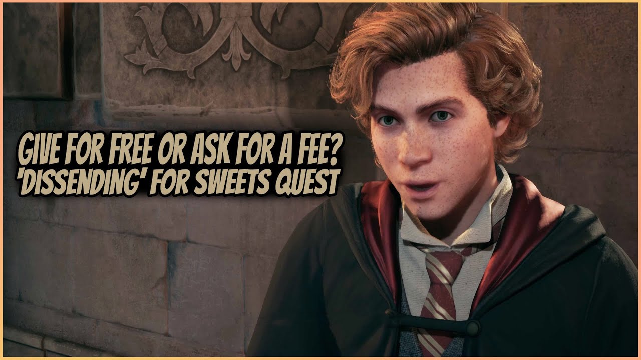 Hogwarts Legacy - Dissending For Sweets Quest | Both Outcomes - YouTube