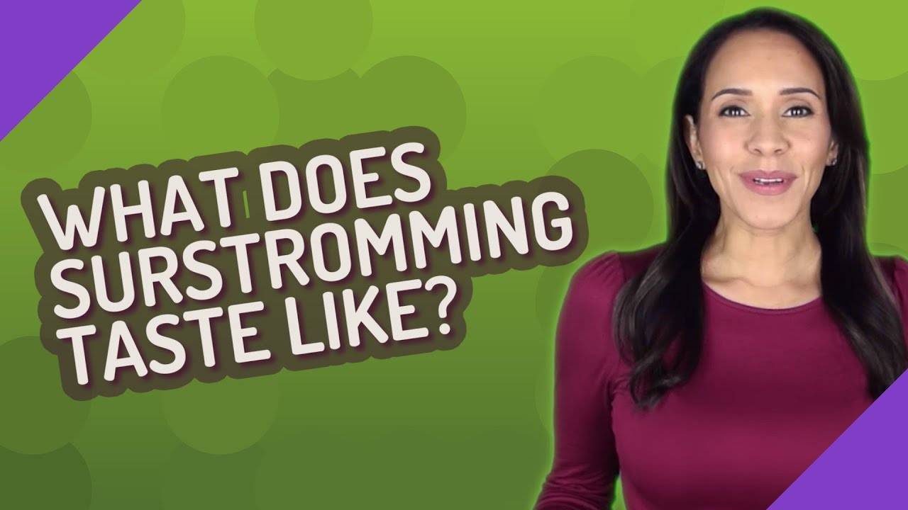 What does Surstromming taste like? - YouTube