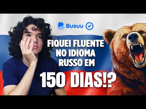 APRENDI RUSSO NO BUSUU EM 150 DIAS?! MEU RESULTADO REAL!
