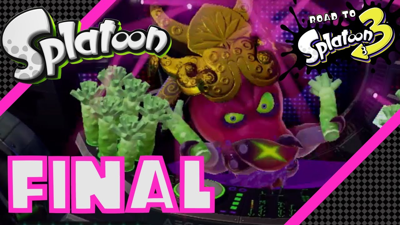 DJ Octavio Final Boss Fight and Ending! - Splatoon (Wii U ...