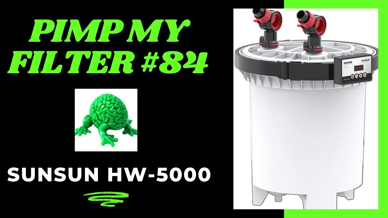 Pimp My Filter #84 - SunSun HW-5000 Canister Filter Upgrade - YouTube
