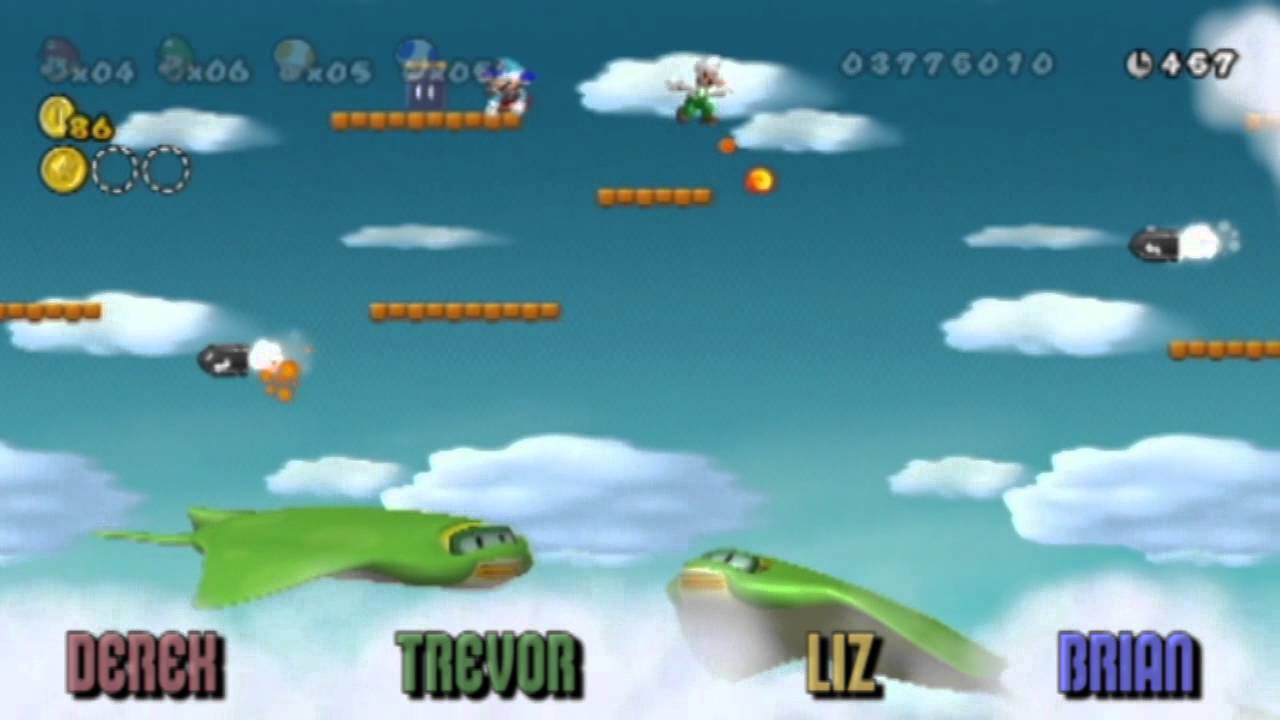 New Super Mario Bros Wii - Part 23 | New Year's Teamwork - YouTube