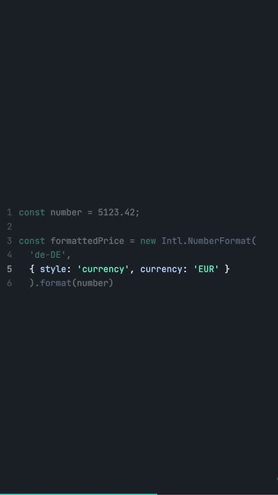 How To Format Currency In Javascript Like A Pro Javascript Programming Coding Webdevelopment