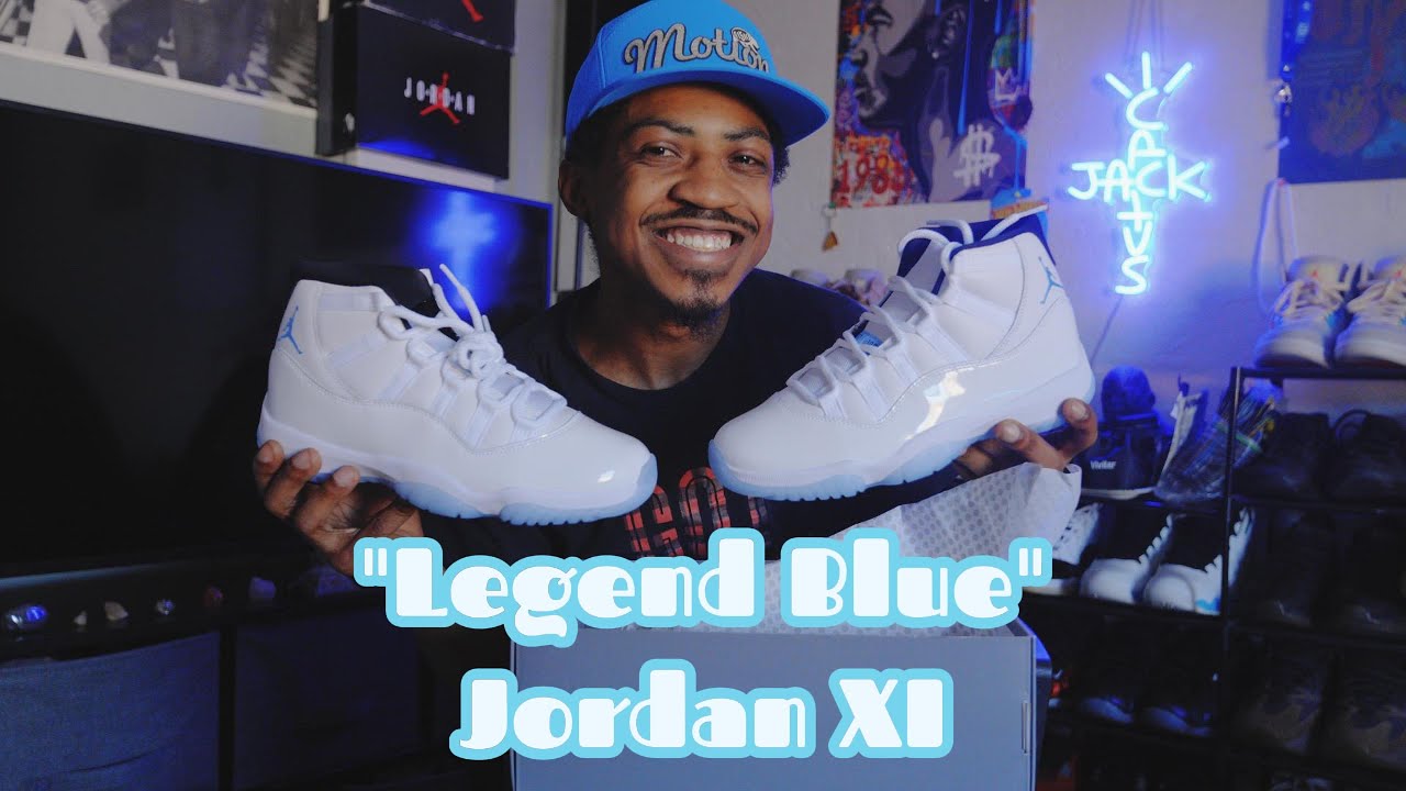 Jordan 11 Legend Blue 2024 Sneaker Review - YouTube