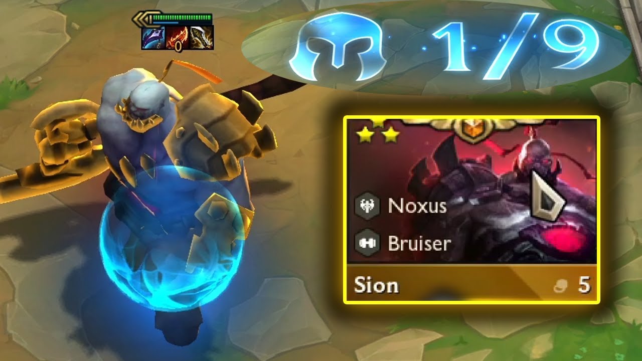 Sion 3 STAR 1v9 ⭐⭐⭐ | TFT Set 9 - YouTube