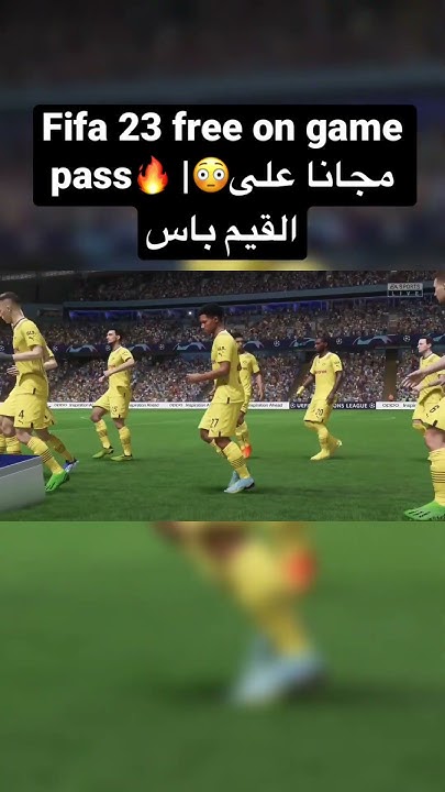 Fifa 23 free on game pass🔥 |😳مجانا على القيم باس #shortvideo #shorts ...