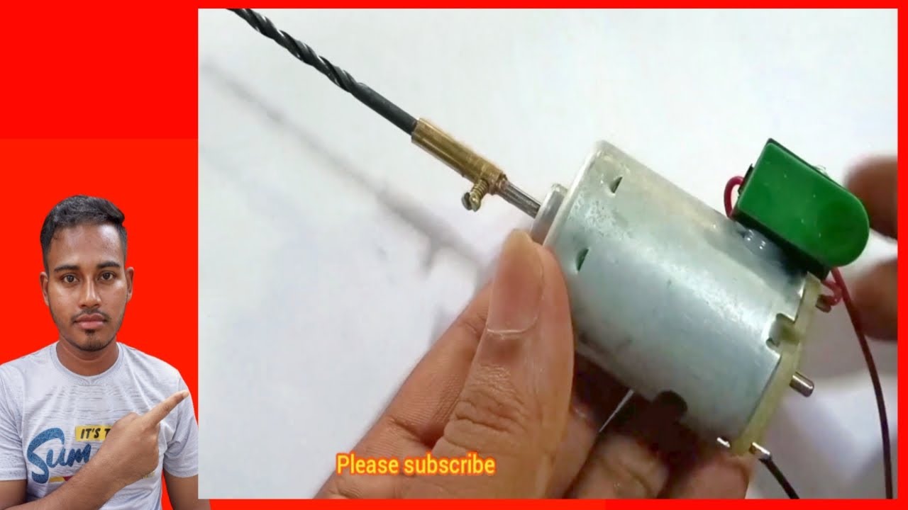 How to make powerful drill machine // 775 motor drill machine // ET ...