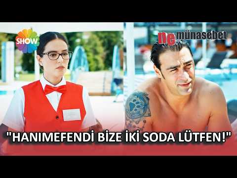 Ahu ile Demir, Nil'in çalıştığı otelde  havuza giriyor! | Ne Münasebet