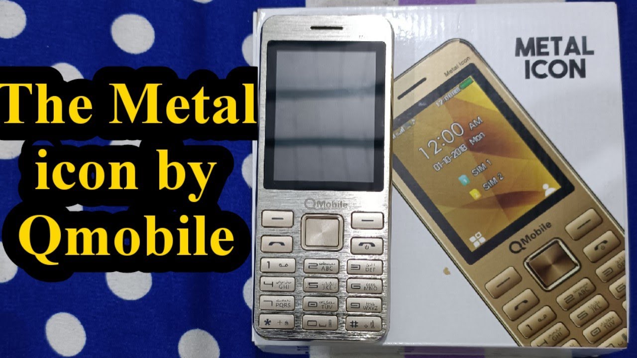 Metal icon | Qmobile Meta icon | Metal icon Qmobile unboxing - YouTube
