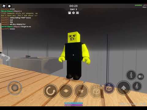 Roblox man falling slowly but its Him