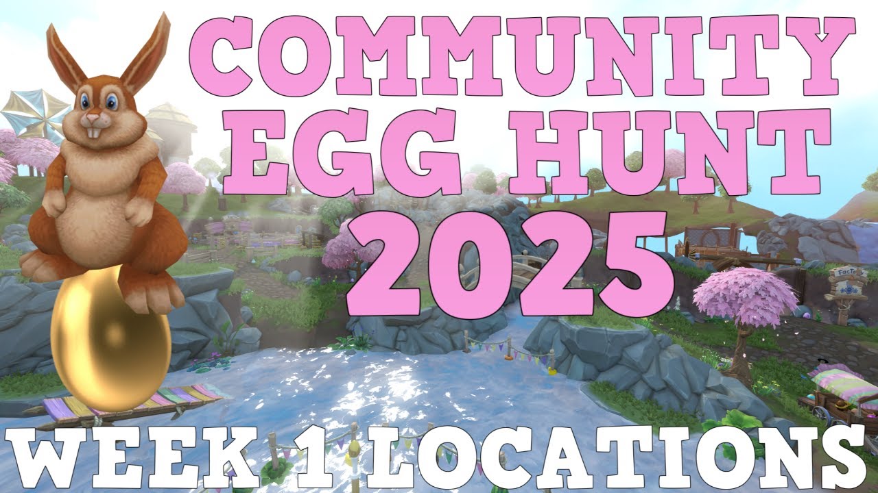 Community Egg Hunt Week 1 Locations | RuneScape 3 Easter 2025 Guide ...