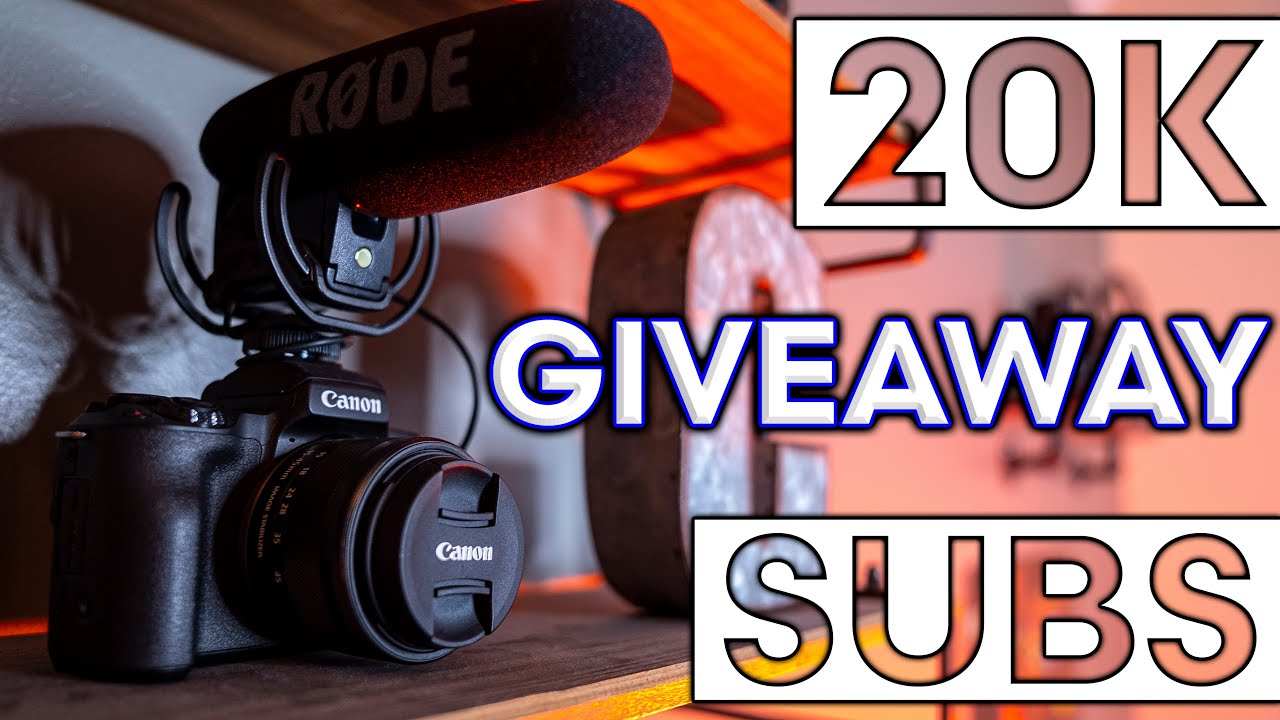Win a FREE Camera & Microphone (Canon M50/Rode Videomic Pro GIVEAWAY ...