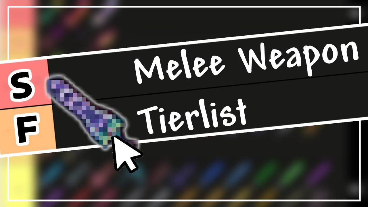 Ranking Every Sword in Terraria - YouTube