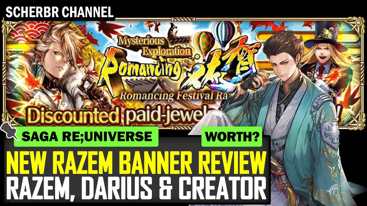 New Razem Banner:, Razem, Darius & Creator Review - Romancing SaGa re ...