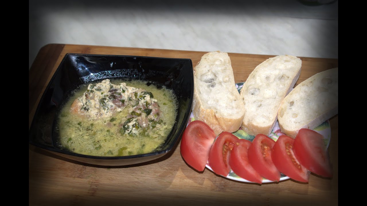 Gruzinų virtuvės patiekalas "Škmeruli"/ Georgian dish "Shmeruli" - YouTube
