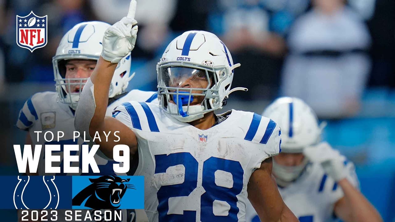 Indianapolis Colts Top Plays vs. Carolina Panthers | 2023 Regular ...