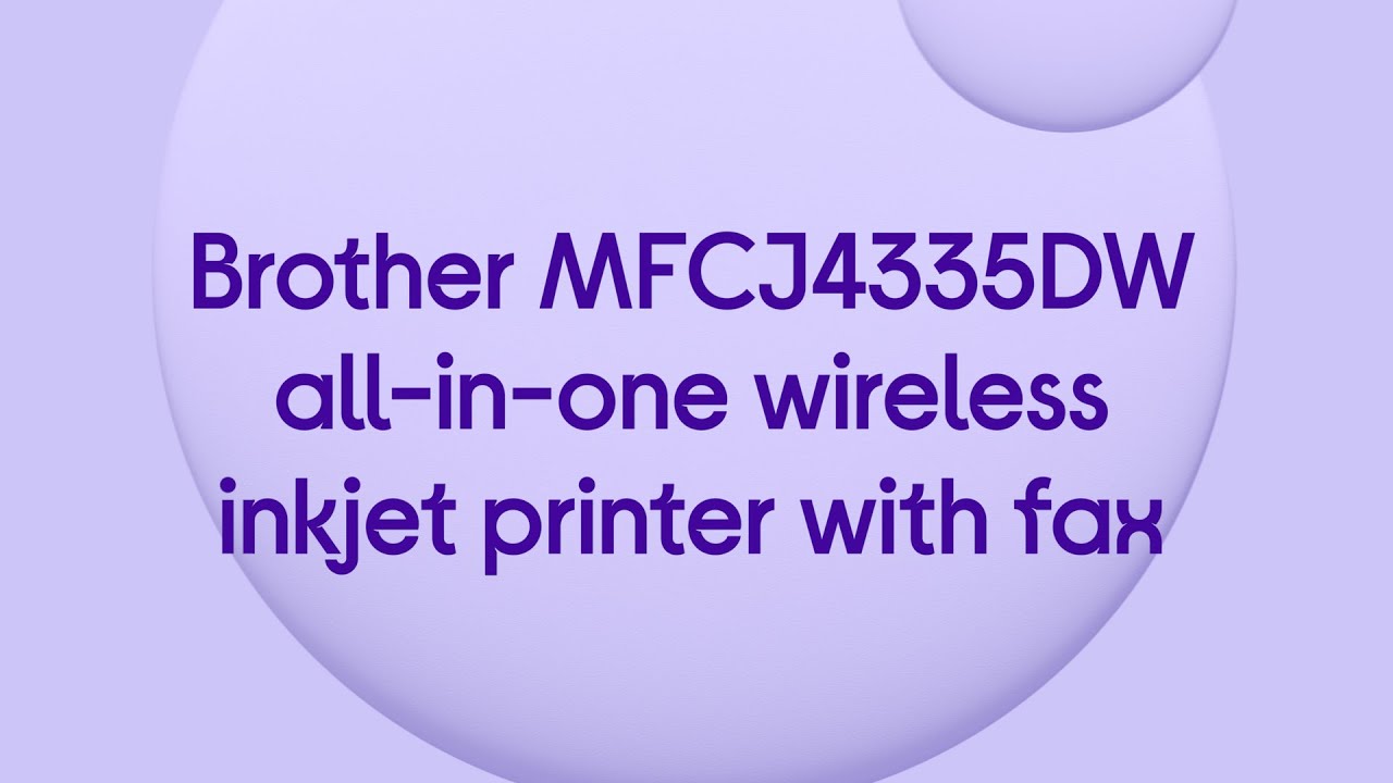 Brother MFCJ4335DW All-in-One Wireless Inkjet Printer with Fax ...