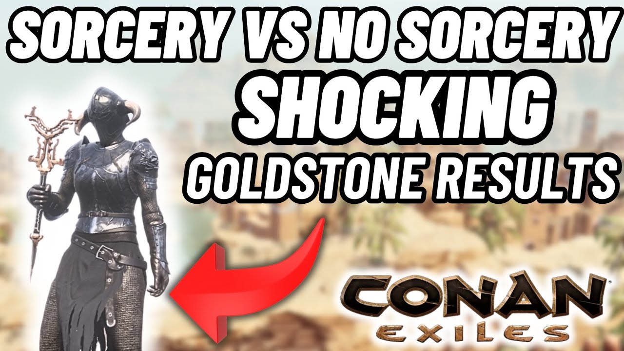 Does Sorcery Give MORE Goldstone? (Gold Vein Rocknose Test) | Conan ...