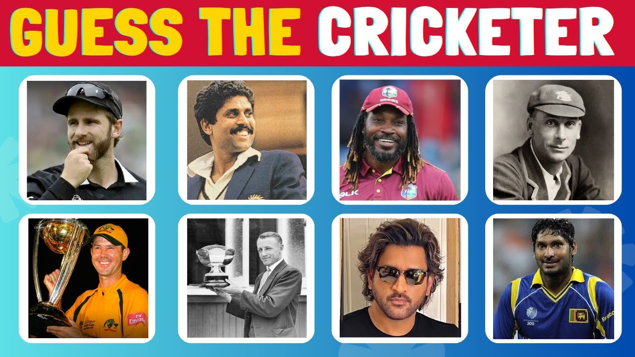 Guess the Cricketer 🏏 l Guess Cricketer in 5 Seconds ⏰| Famous ...