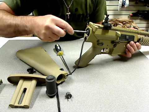 Ares XM110 Quick Spring Change/Upgrade - YouTube