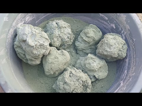 Buttery fluffy green mud dirt dry crumbling 💪 oddly satisfying 👍 plz sub 🙏 RM ASMR 