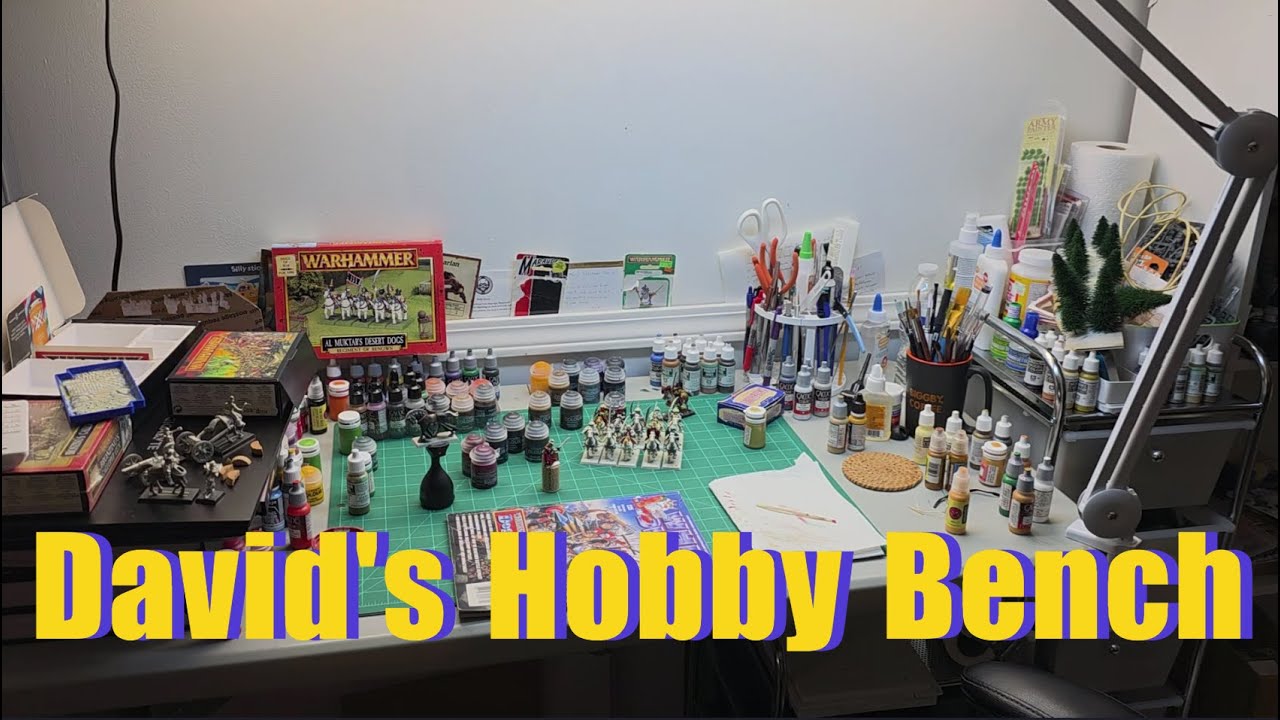 David's Hobby Bench - Ep. 8 - A Tour of My Hobby Bench - YouTube