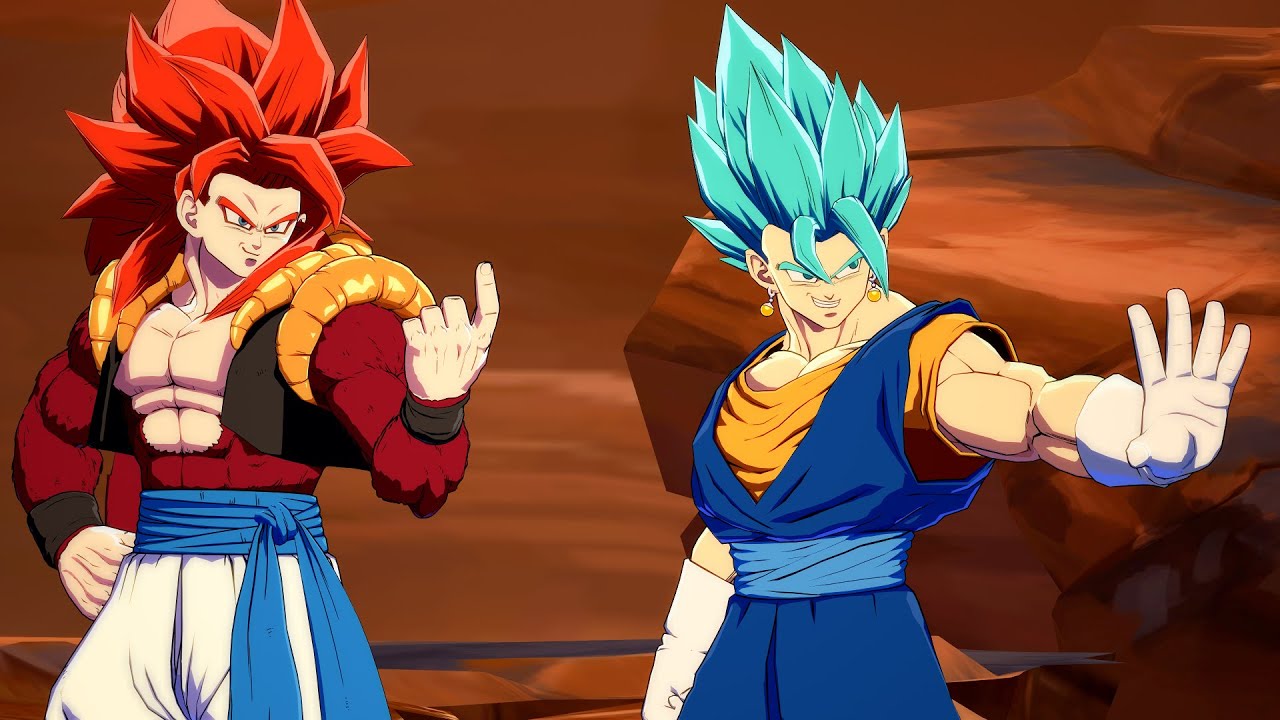 Super Saiyan 4 Gogeta Dramatic Finish T.O.D Combo DBFZ - YouTube