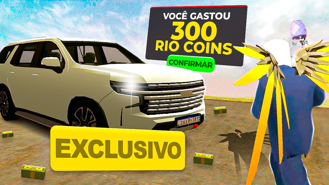 😲 NOVA ATUALIZAÇÃO! COMPREI O NOVO CARRO DE RIO COINS!! RIO RISE RP ...