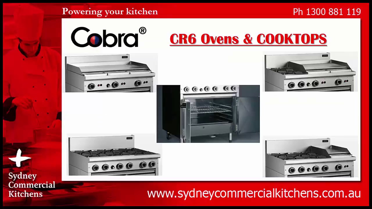 COBRA - CR9 Ovens & Cook Tops - YouTube