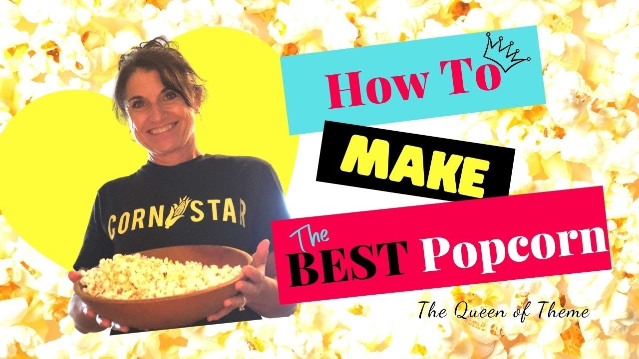 How To Make Delicious Popcorn According To A CORN🌽STAR! - YouTube