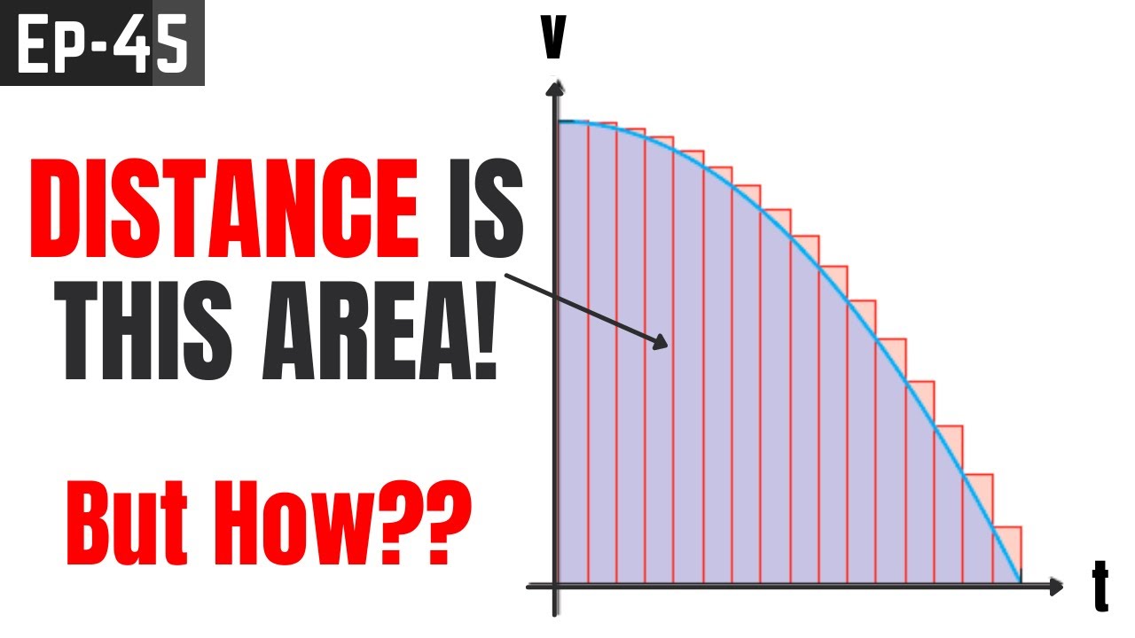 Calculus Ep#45: Finding distance from velocity is the same problem as ...