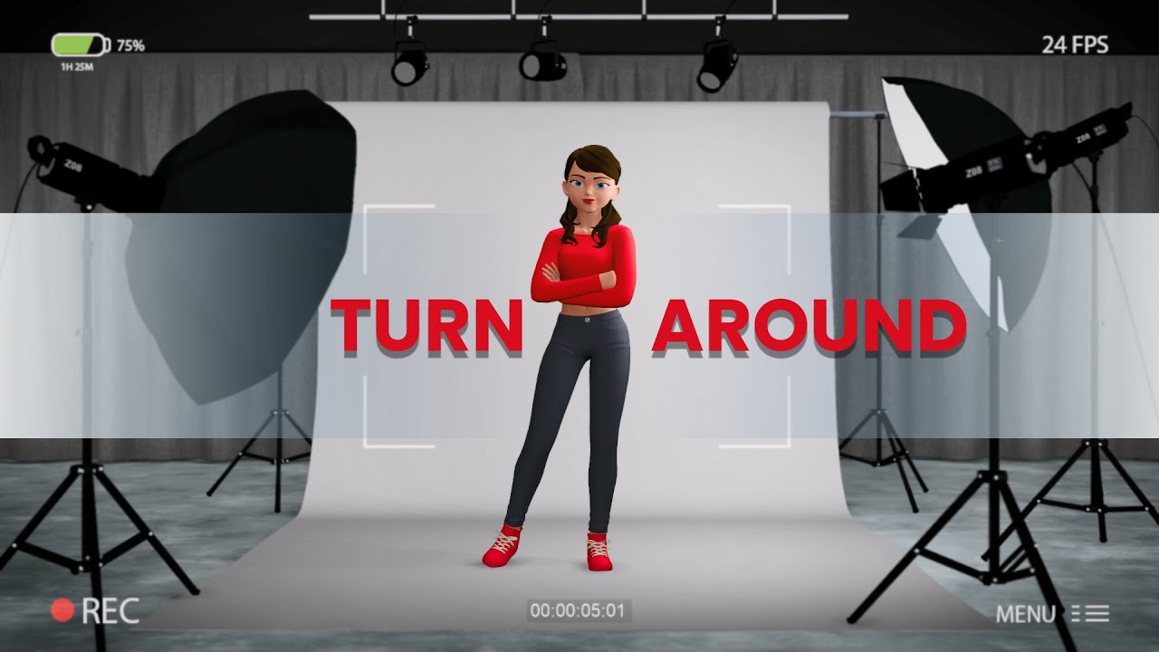 3D ANIMATION - TURN AROUND - YouTube