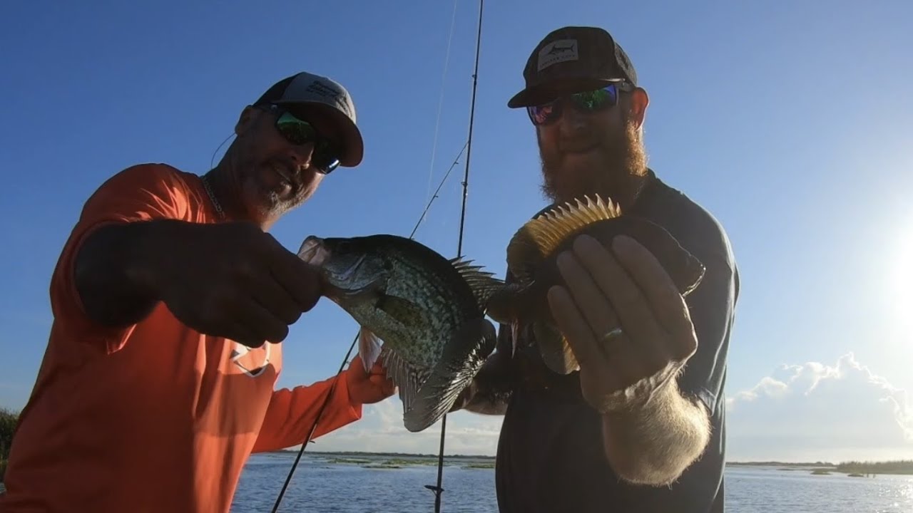 CRAPPIE FISHING FROM AN AIRBOAT IN CENTRAL FLORIDA (CATCH, CLEAN, COOK ...