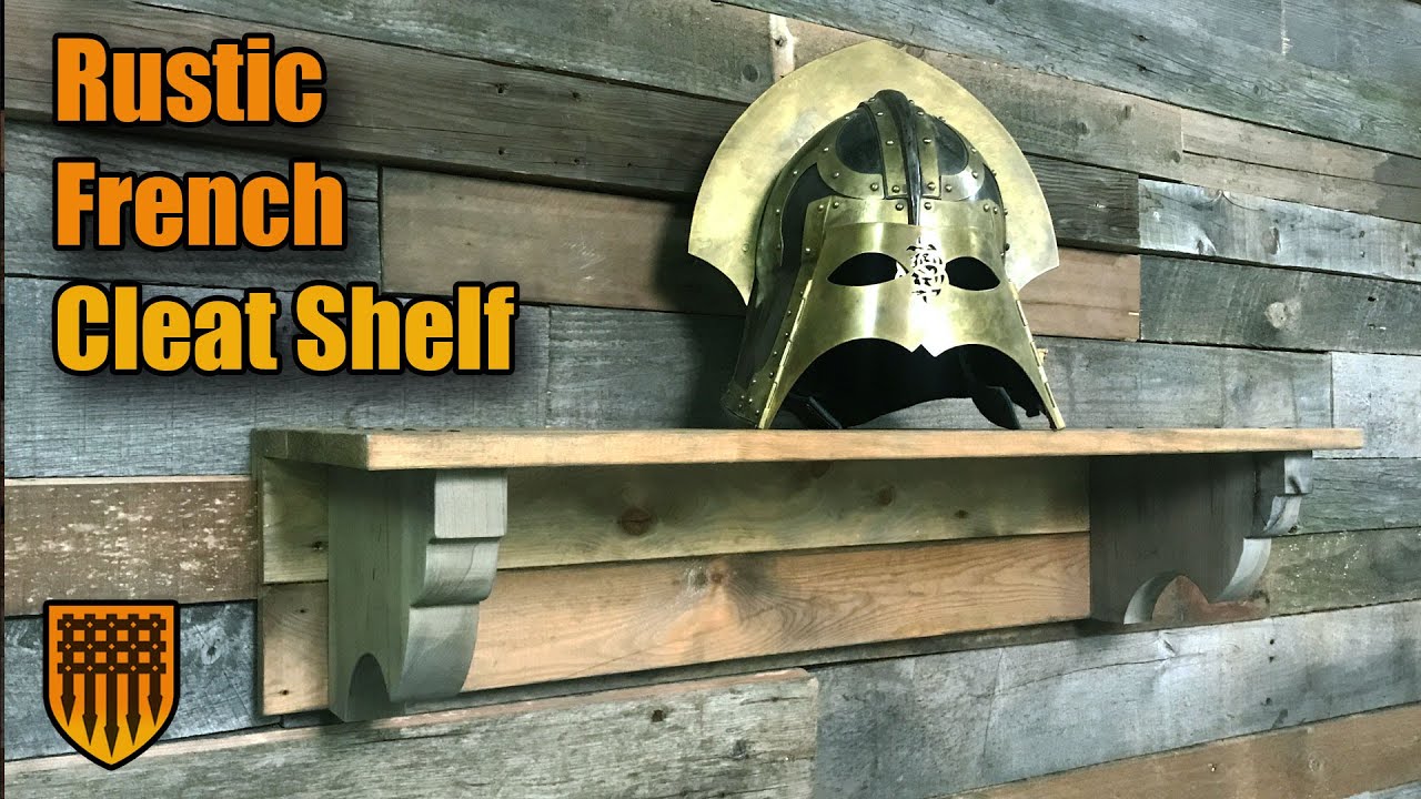 DIY Build a French Cleat Shelf - YouTube
