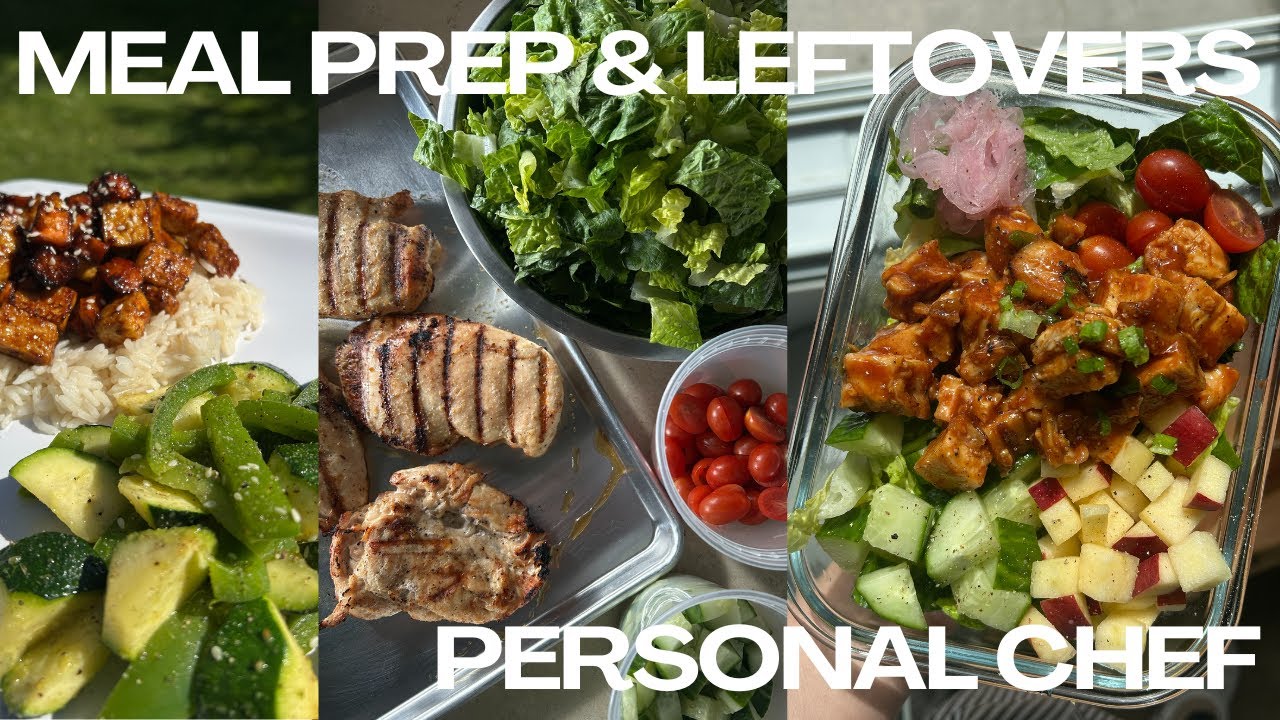 A Day in the Life: Meal Prep Vibes + Cooking with Leftovers - YouTube