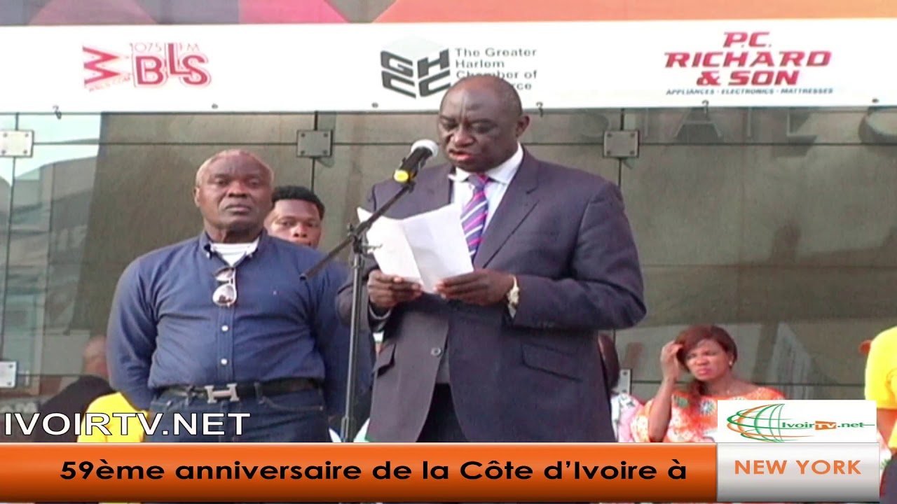 Indépendance décalée de la CI aux USA : L'Ambassadeur Inza CAMARA ...