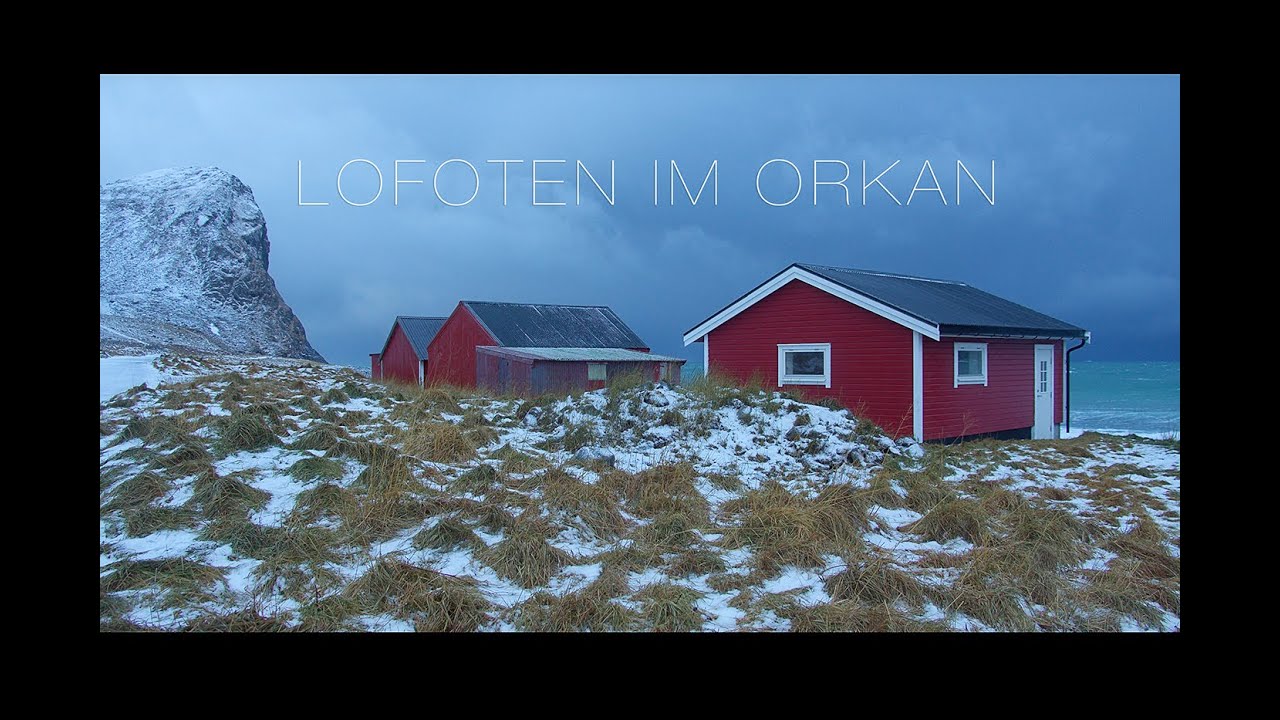 LOFOTEN IM ORKAN | Fotografieren im Winter - YouTube
