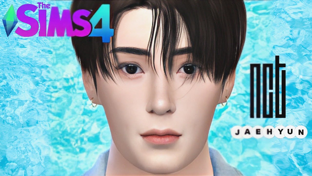 NCT Jaehyun | The Sims 4 CAS | + FULL CC list (DL) - YouTube
