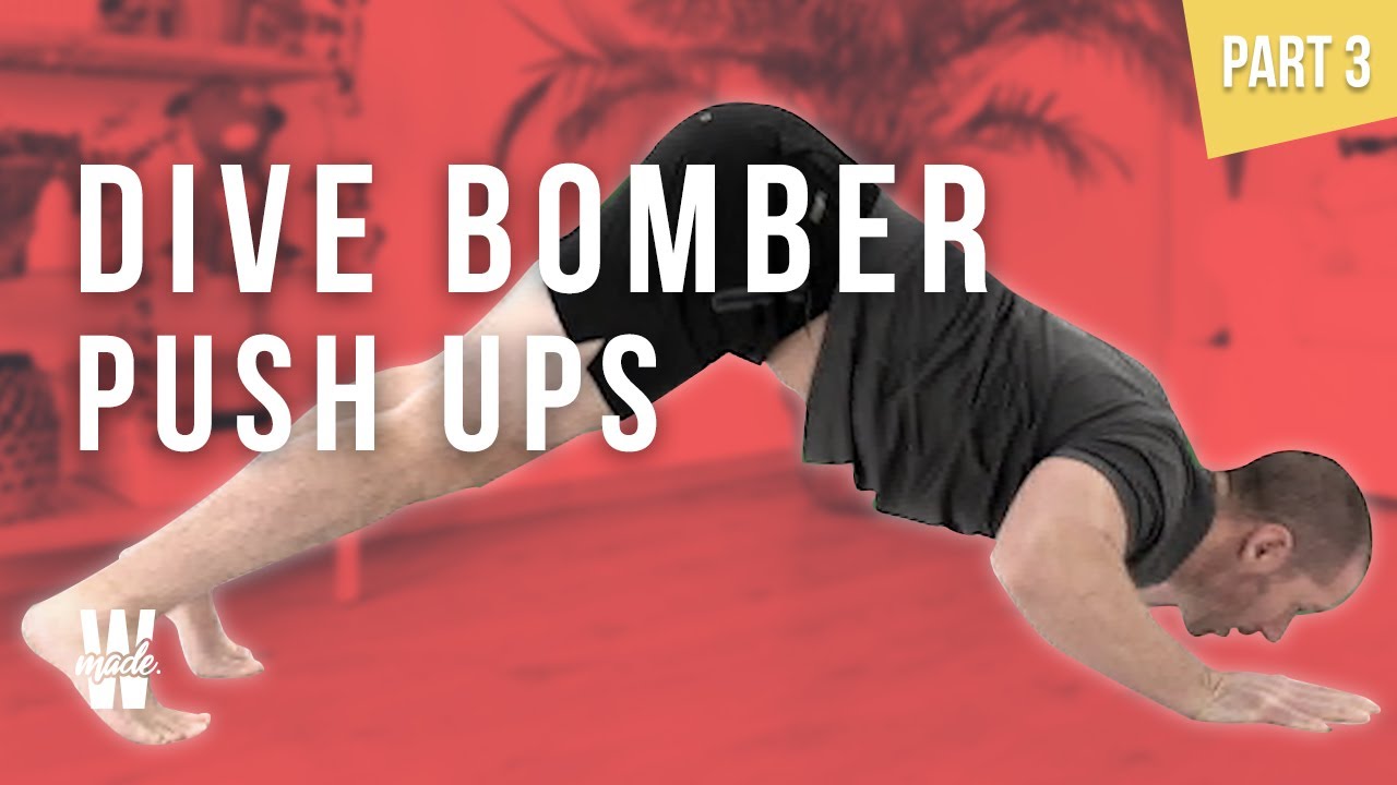 How To Do Dive Bomber Pushups Part 3 - YouTube