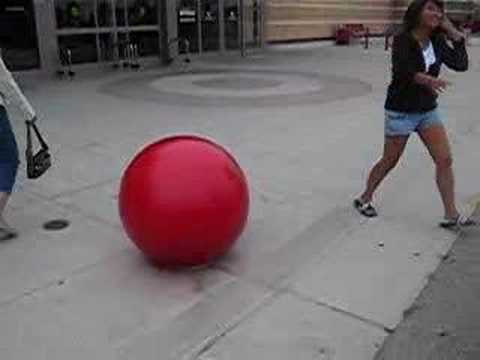 Ranch jumping the red ball from target - YouTube