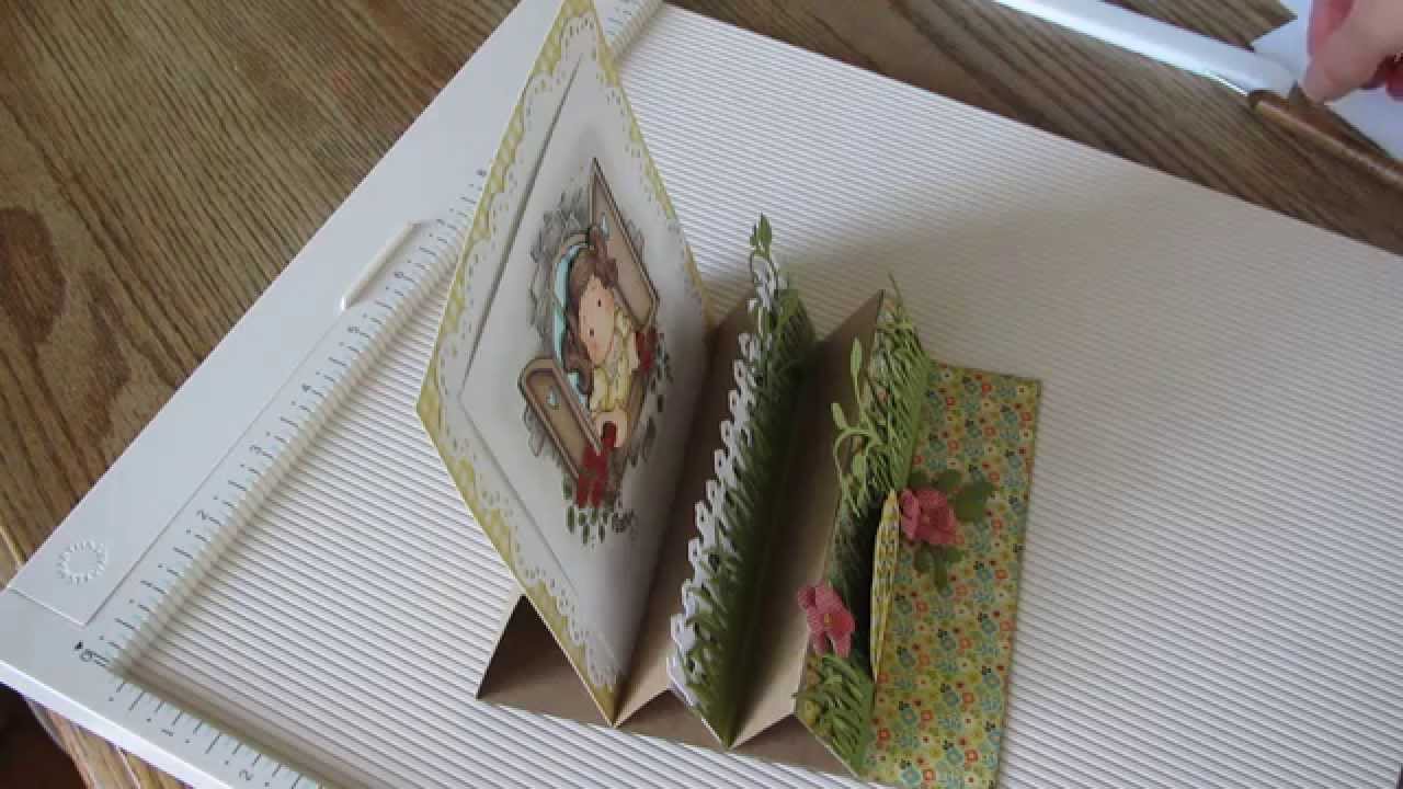 Easel card with two mini Easel Add ons... - YouTube
