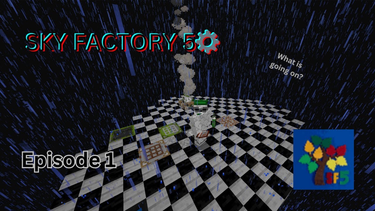 Sky Factory 5: Episode 1 - Starting from Nothing in Modded Minecraft ...