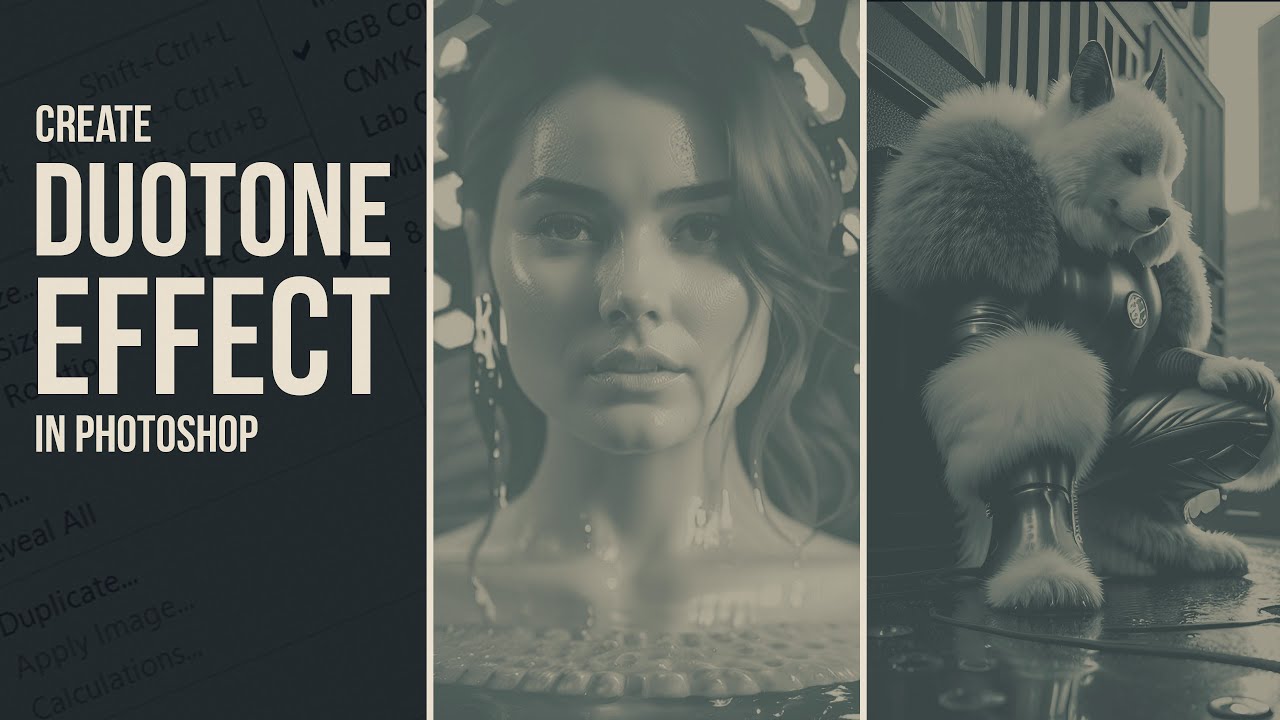 How To Create A Duotone Effect In Photoshop - YouTube