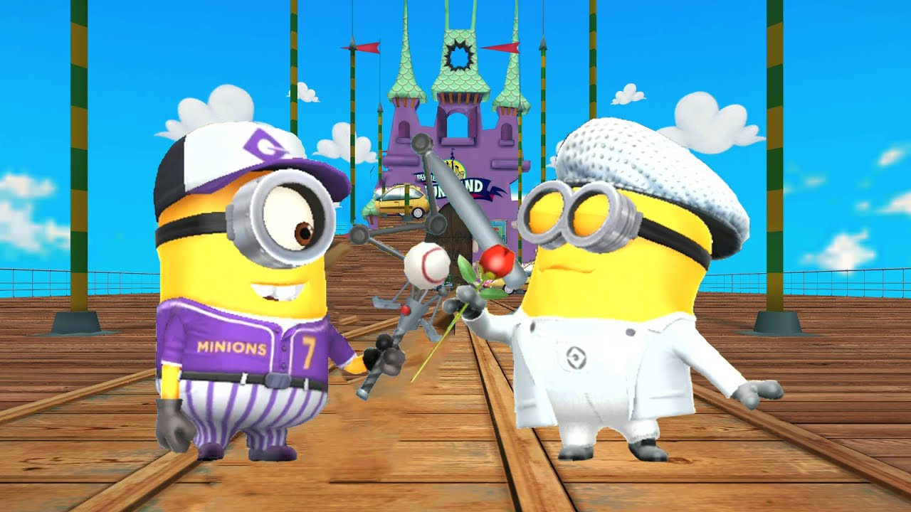 Minion Rush April Fools Day - Shortstop Stuart Minion and Singer Minion ...