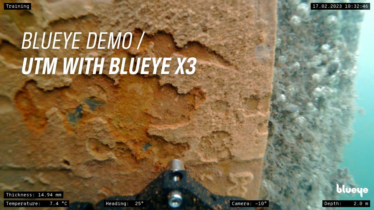 UT Measurements with Blueye X3 | Blueye Demo - YouTube