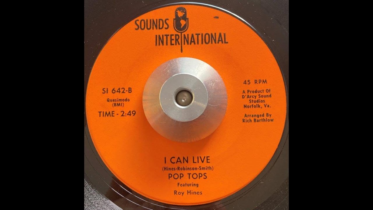 Pop Tops I Can Live - YouTube